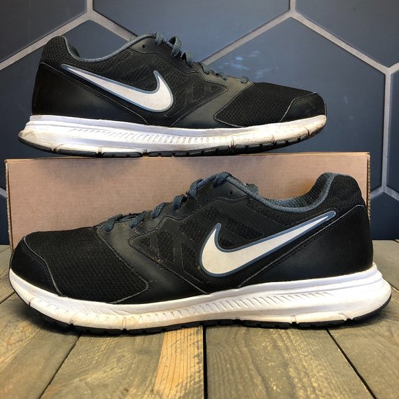 Nike | Shoes | Used Wo Box Mens Nike Downshifter 6 Black White Running ...